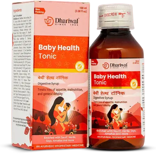 Buy Ayurvedic Baby Tonic & Digestive Health Syrup Online – Dhariwal ...